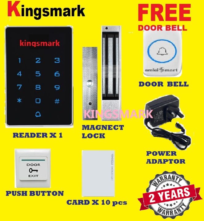 RFID CARD ACCESS , DOOR ACCESS SYSTEM WITH INSTALLATION DIAGRAM | Lazada