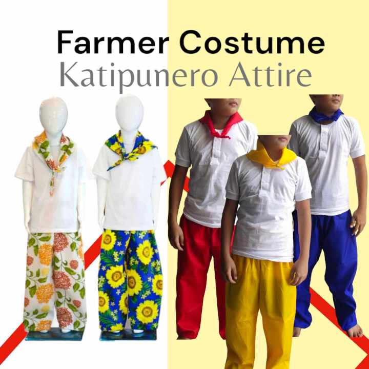 LIANCO'S farmers costume/ katipunero costume/ filipino attire/ Costume ...