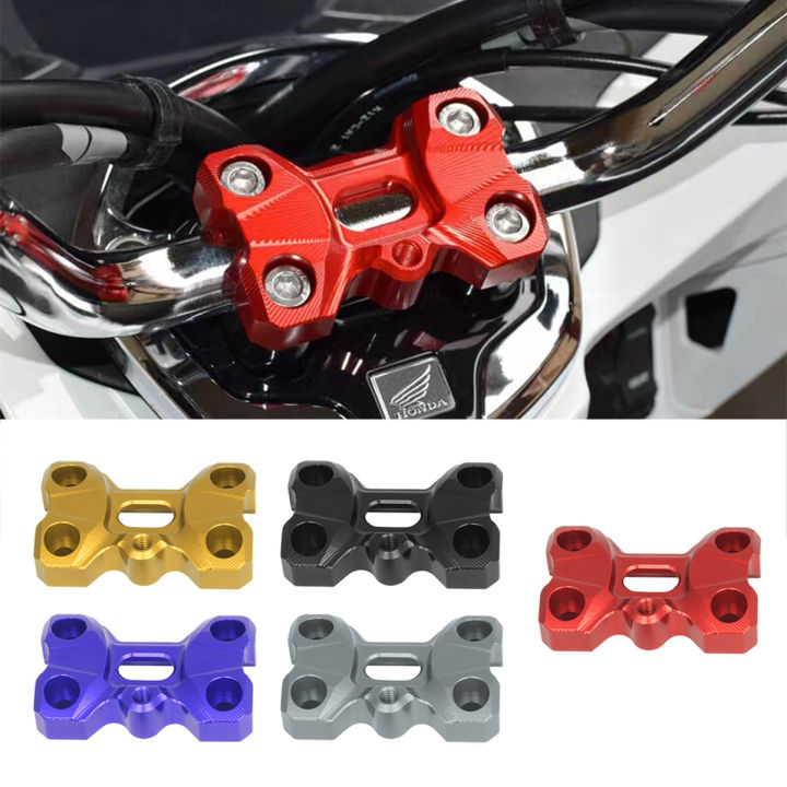 Motorcycle CNC Handlebar Riser Mount Clamp Top Cover For Honda PCX 160 125 2021-2022 | Lazada PH
