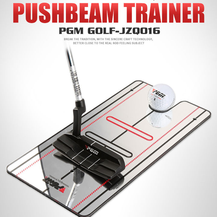 PGM Golf Putting Mirror Alignment Line Training Aid Swing Trainer Pose ...