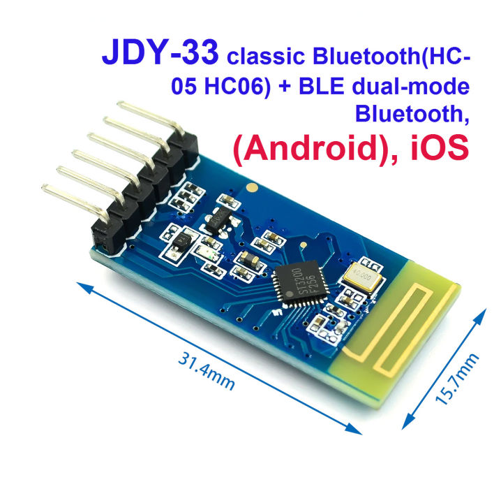 Jdy 33 Classic Bluetoothhc 05hc 06 Ble Dual Mode Bluetooth Android Ios Th 