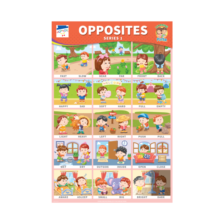 JOYTOY Opposites Poster - Series 1 | Lazada PH