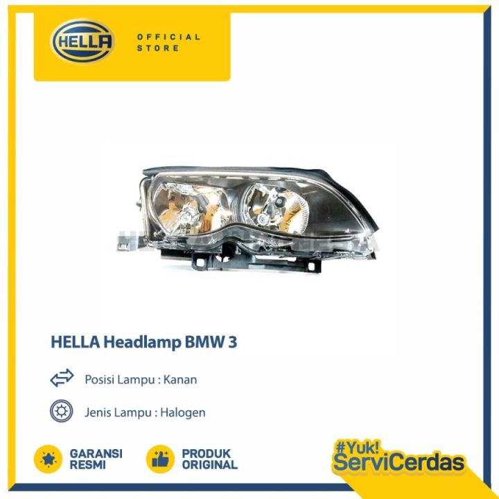 Lampu Headlamp Mobil Hella BMW 3 (Kanan) - Lampu Depan Mobil | Lazada ...