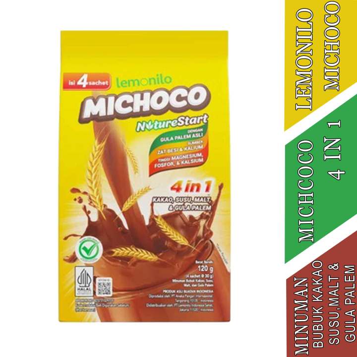 Minuman Kakao - Michoco Lemonilo - Minuman Bubuk Chocolate - 120gr ...