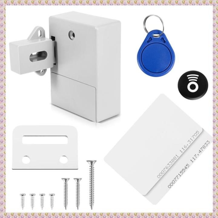 (YOWK) Hidden RFID Free Opening Intelligent Sensor Cabinet Lock Locker ...