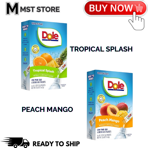 Dole Powdered Drink Mix - Sugar Free, 6 Sachet per Box, SOLD PER BOX ...