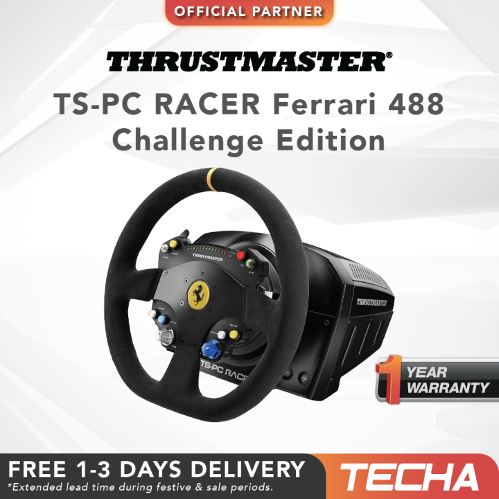 [FAST SHIP] ThrustMaster TS-PC Racer Ferrari 488 Challenge Edition ...