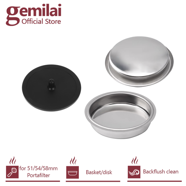 Coffee Backflush Disk Backflush Basket Blind Filter Basket Clean ...