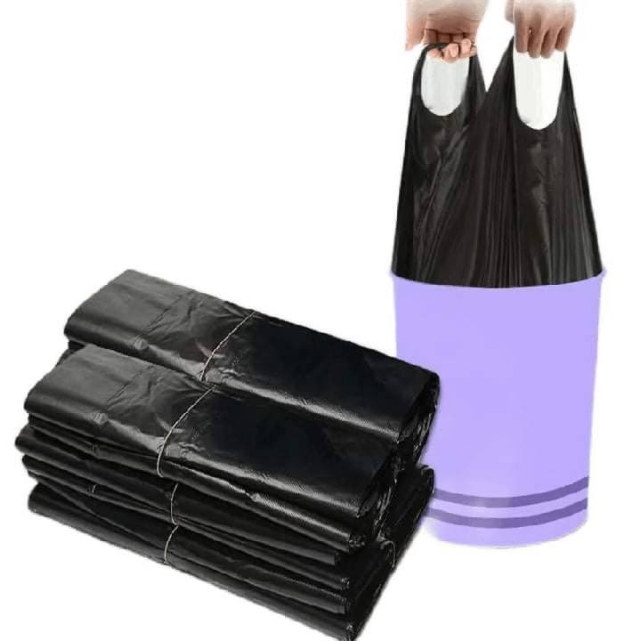 50pcs Disposable Garbage Bag Black Color Thicken | Lazada PH