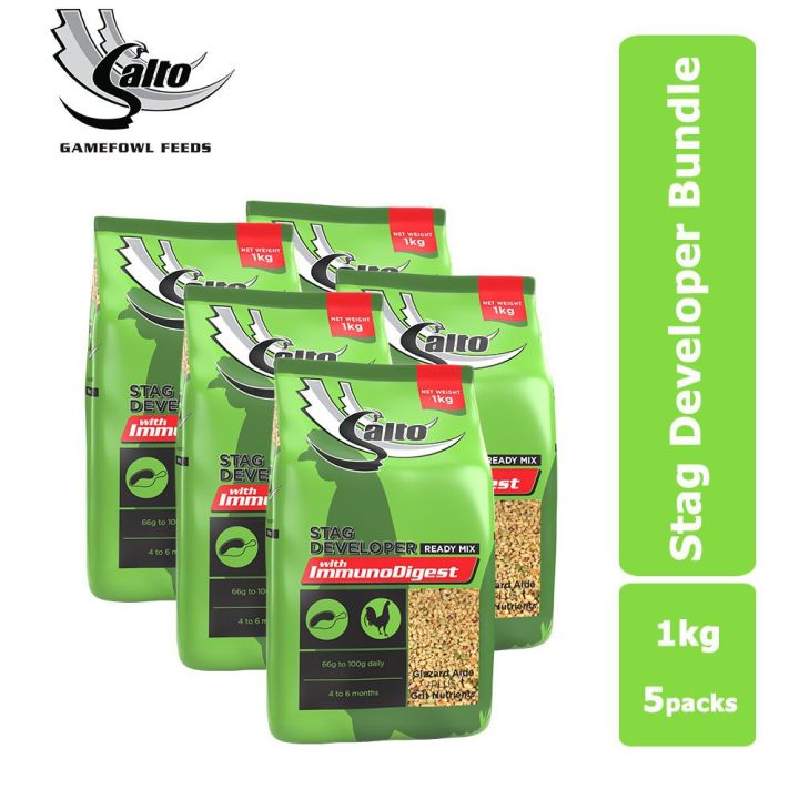 Salto Stag Developer Pellet, 1kg (Bundle of 5 pcs) | Lazada PH