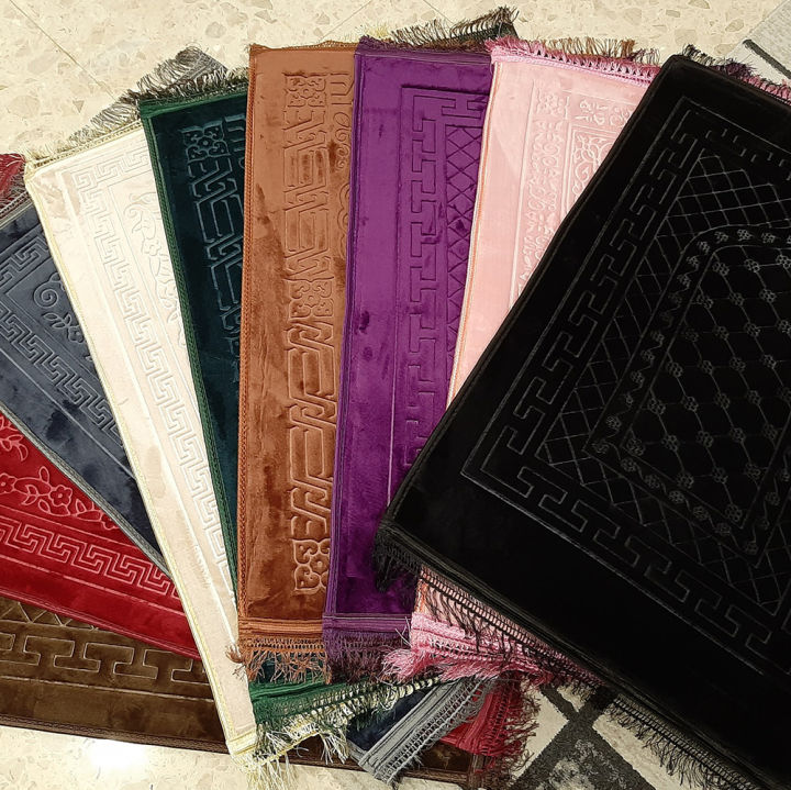 Sejadah Besar XXL Sejadah Gebu Kosong Sejadah Tebal Prayer Mat Prayer ...