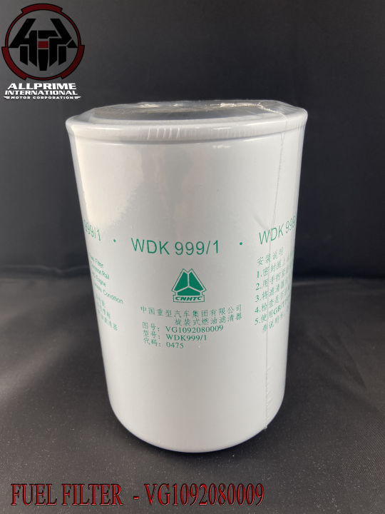 ORIGINAL SINOTRUK HOWO FUEL FILTER | Lazada PH