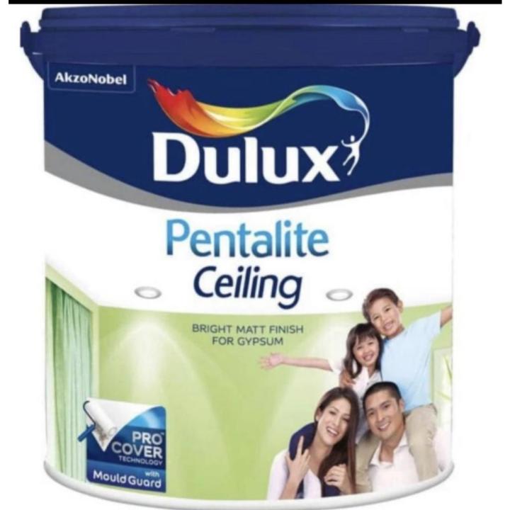 Cat Platform Interior Tembok Dulux Pentalite Ceiling Kemasan 5 kg | Lazada Indonesia