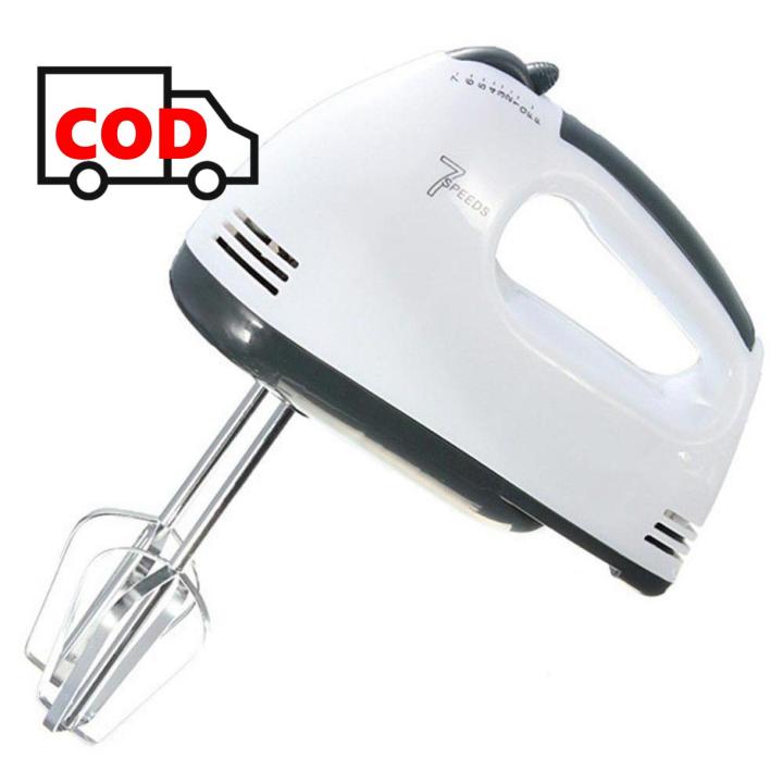 Mixer Tangan Mini Hand Mikser 7 Speed 260w Pengocok Pengaduk Adonan