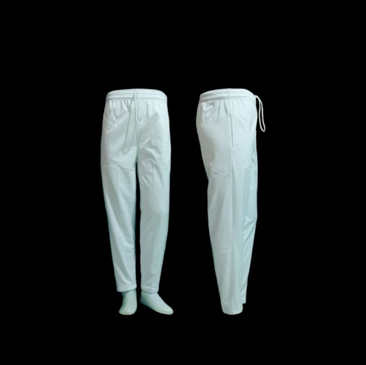 CELANA TRAINING POLOS PUTIH .BISA COD | Lazada Indonesia