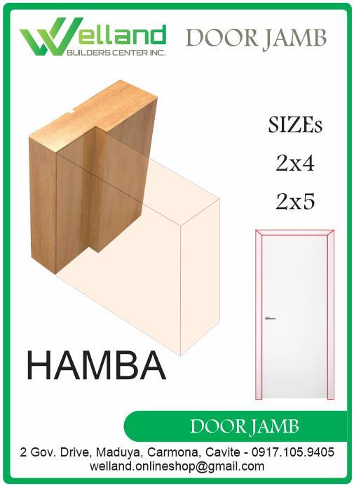 DOOR JAMB - HAMBA - Solid Wood Kiln Dry | Lazada PH