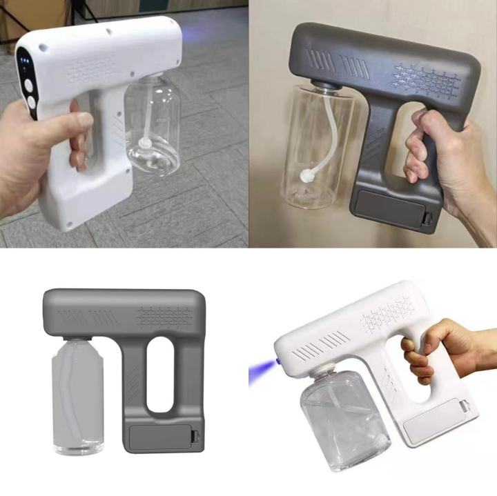 【1-3 Days Delivery】Portable Handheld Nano Disinfection Spray Gun Fog ...