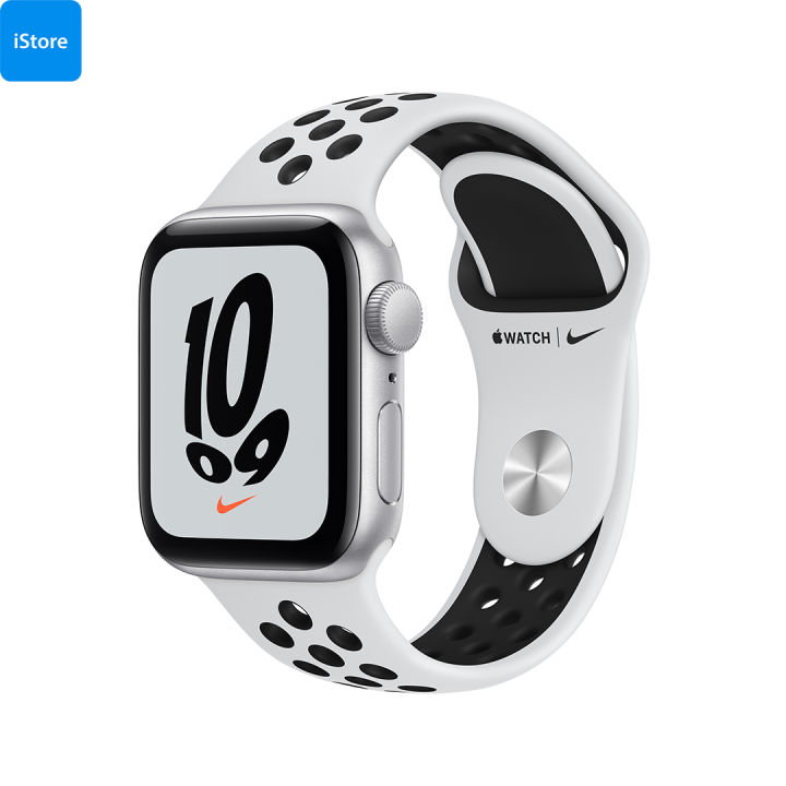 Apple Watch Nike SE GPS+Cellular Black Nike Sport Band - Regular ...