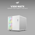 EasyPC | YGT V300 MAtx Tempered Glass Gaming PC Case Black or White ...
