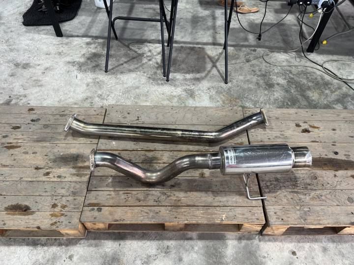HONDA INTEGRA DC5 TYPE R (ORIGINAL) SKUNK 2 EXHAUST MUFFLER SET | Lazada