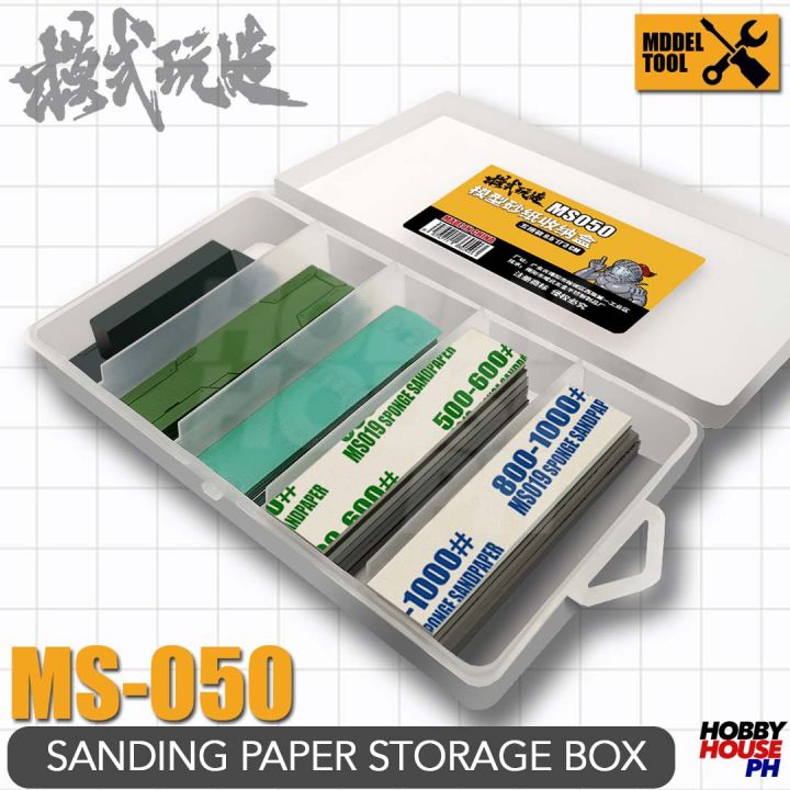 MDDEL Sanding Bar Storage Box MS-050 | Lazada PH