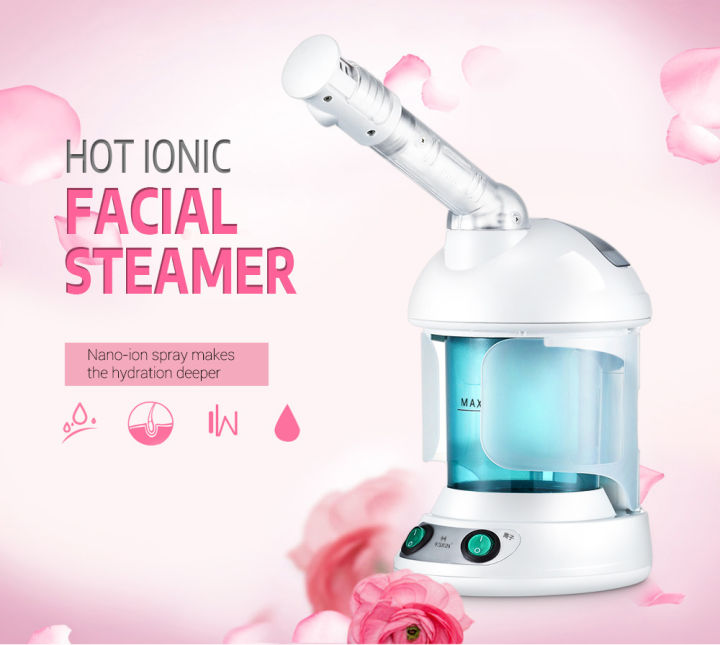 K-SKIN KD2328 Facial Steamer Hot Cold Ionic Mist Sprayer Steamer Home ...
