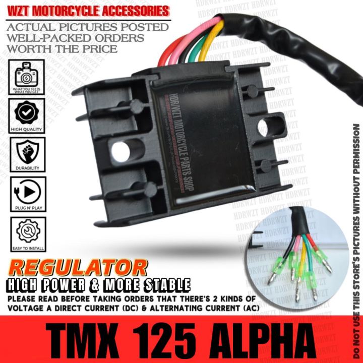 CSL HONDA TMX 125 / TMX125 ALPHA Regulator Rectifier Motorcycle ...