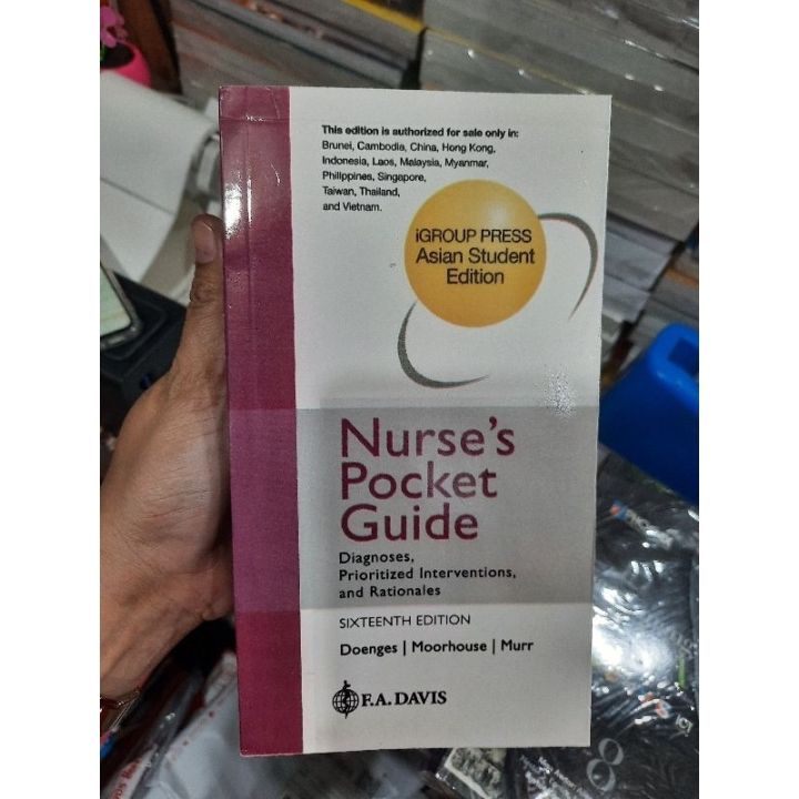 book Nurses Pocket Guide Diagnosis Prioritized Interventions and ...