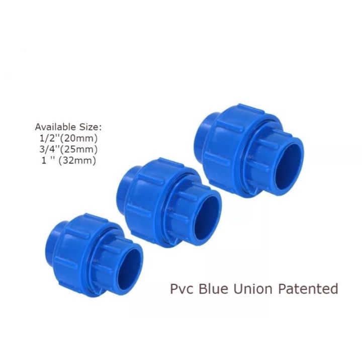 Union Patente 1pcs PVC Blue UNION PATENTE 1/2"-3/4"-1" | Lazada PH