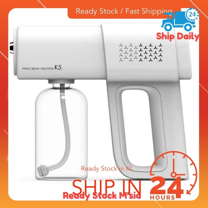 K5 Nano Spray Gun Mist 🔥READY STOCK🔥SHIP FROM KL🔥 UV Blue Light ...