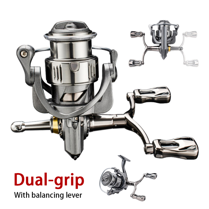 [ready stock]Fishing Reel 2500-3000 Series Spinning Reel 8KG Max. Drag ...