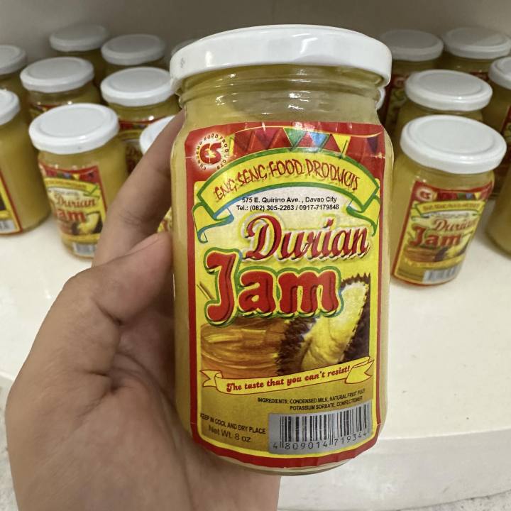 Davao's Durian Jam 400g The taste that you can't resist! ENG SENG FOOD ...