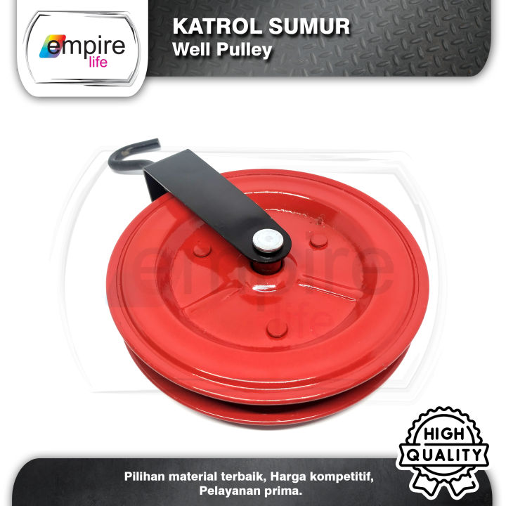 Katrol Timba Sumur Roda Timba Sumur | Lazada Indonesia