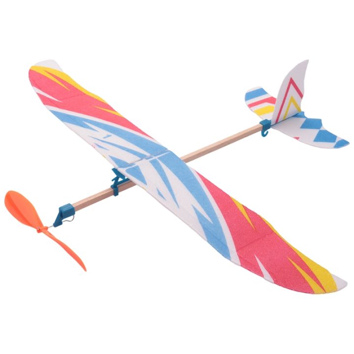 Elastic Rubber Band Powered DIY Foam Plane Model Kit Aircraft ...