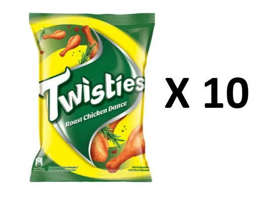 Twisties Roast Chicken (60g x 10pkt) | Lazada