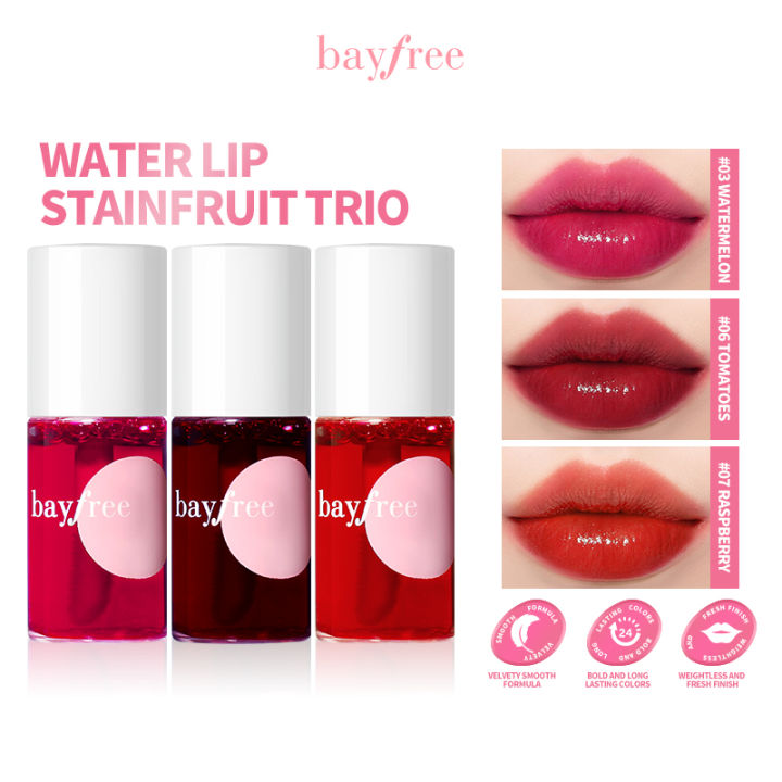 Bayfree Cheek & Lip Tint Set Waterproof and Sweatproof Long-Lasting ...