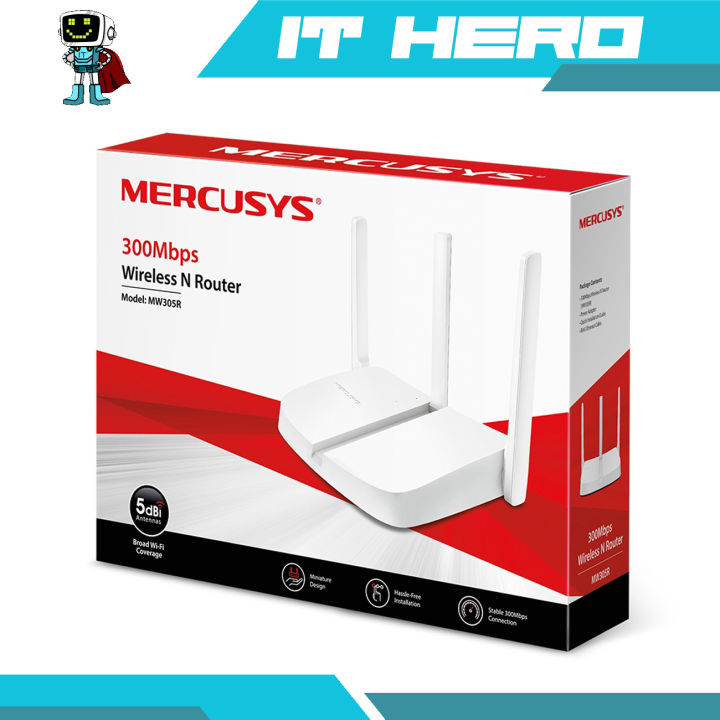 Mercusys MW305R 300Mbps Wireless N Router | Lazada PH