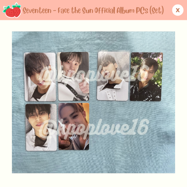 Seventeen Face the Sun Mingyu EP 2 Shadow and Carat Ver Official Album ...