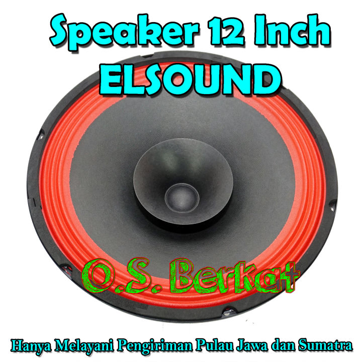 Speaker Elsound 12 Inch Fullrange / Woofer Elsound 12" Fullrange ...