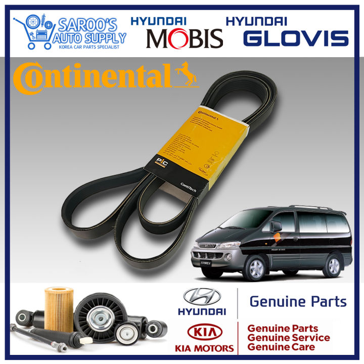 [Continental] Fan Belt / V-Belt For Hyundai Starex ,2002-2006 , CRDI ...