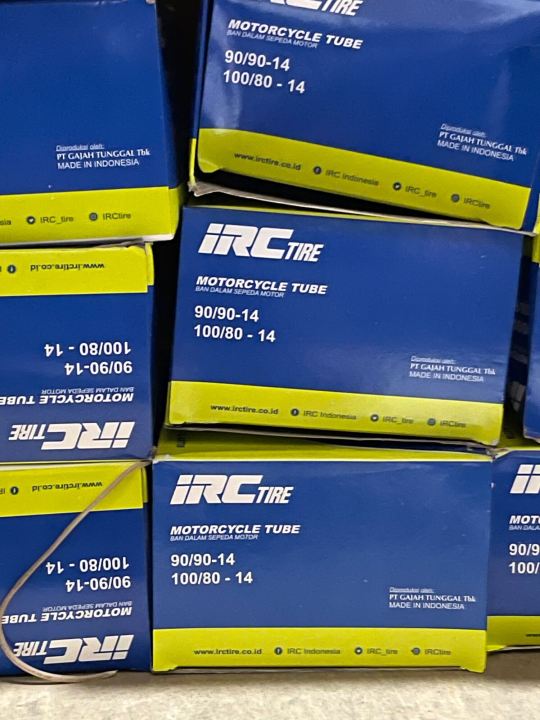 [1 PCS] BAN DALAM IRC 90/90 14 100/80 VELG 14 BELAKANG BEAT VARIO 125 ...