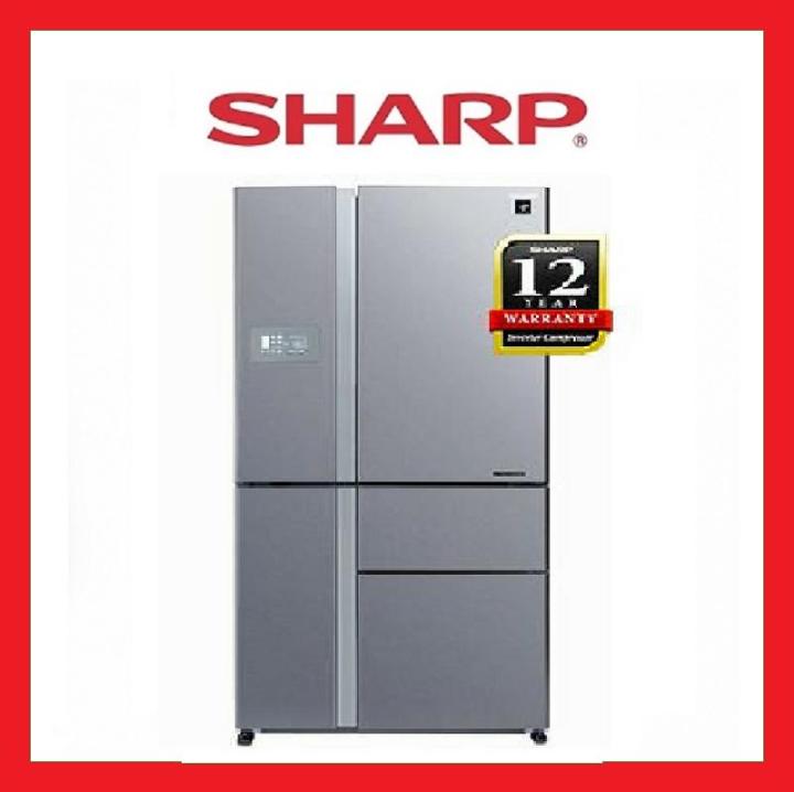[Ready Stock] Sharp 800L 5 Door Hikaru Refrigerator - SJF866MS | Lazada