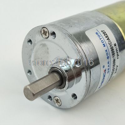 【Versatile】 Zhengke Dc Geared Motor 12v 24v Zgb37rg Variable Speed ...