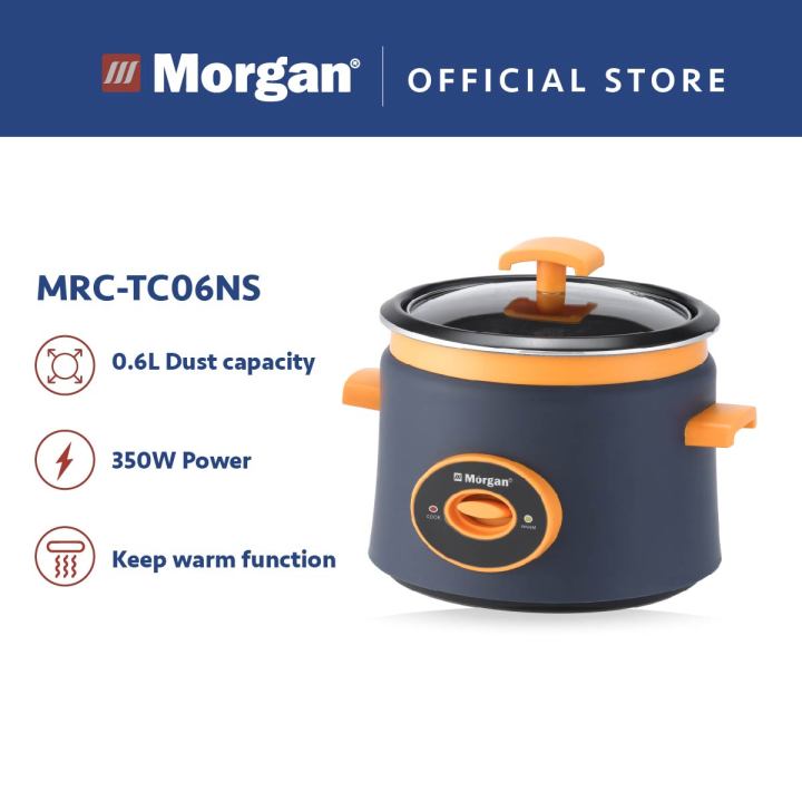 MORGAN MRC-TC06NS RICE COOKER 0.6L | Lazada