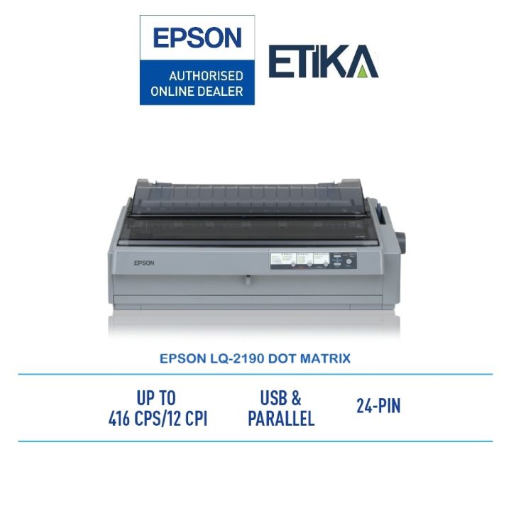 Epson LQ-2190 Dot Matrix Printer | Highly Dependable For The Most ...