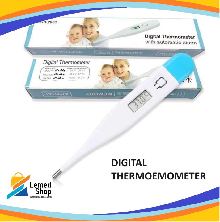 Digital Thermometer With Automatic Alarm Thermometer for Adult and ...