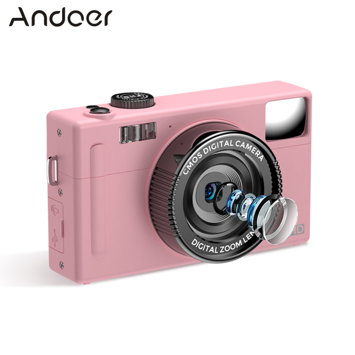 Andoer 1080P Compact Digital Camera Video Camcorder 48MP 3.0 Inch TFT ...