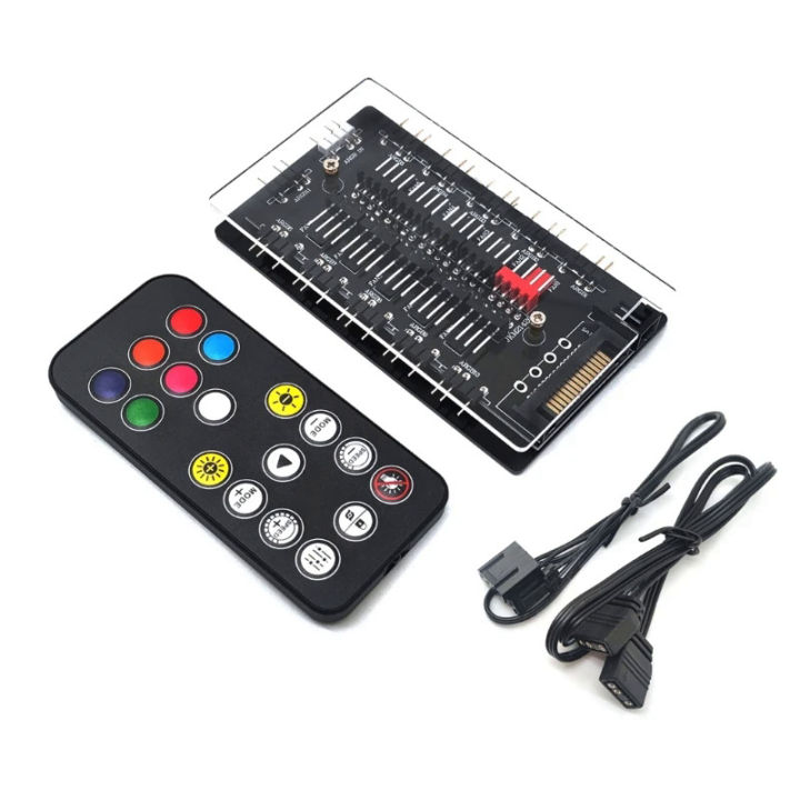 Multi-Way PWM ARGB Controller Hub with Sync- Function for DesktopPC ...