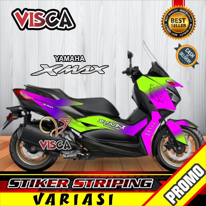 Decal XMAX 250 Full Body Dekal XMAX 250 Stiker XMAX 250 Variasi Full ...