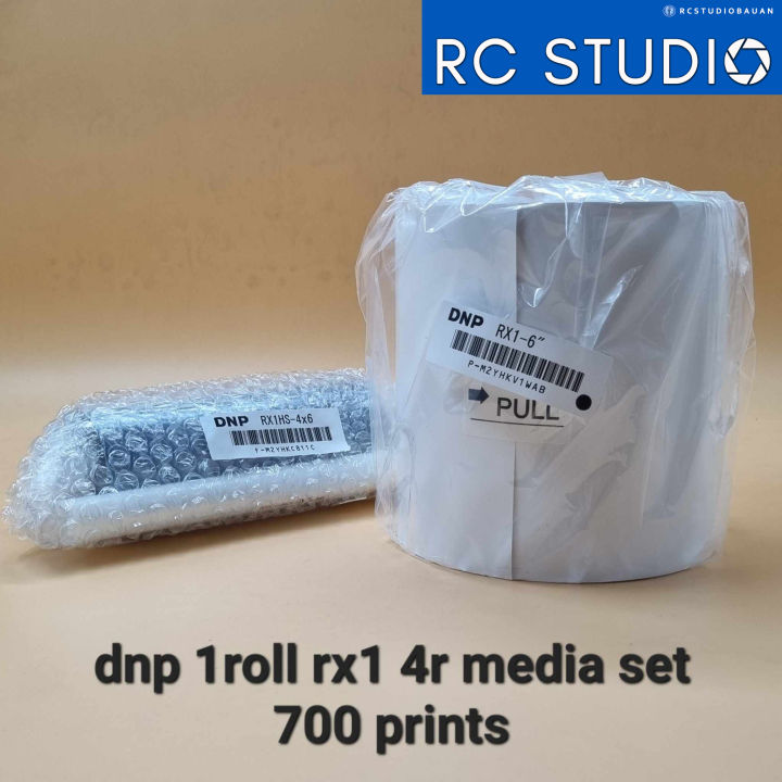 1roll 4R RX1 RX1s RX1HS DNP dnp Media Set Consumables 700 prints 4Rsize ...